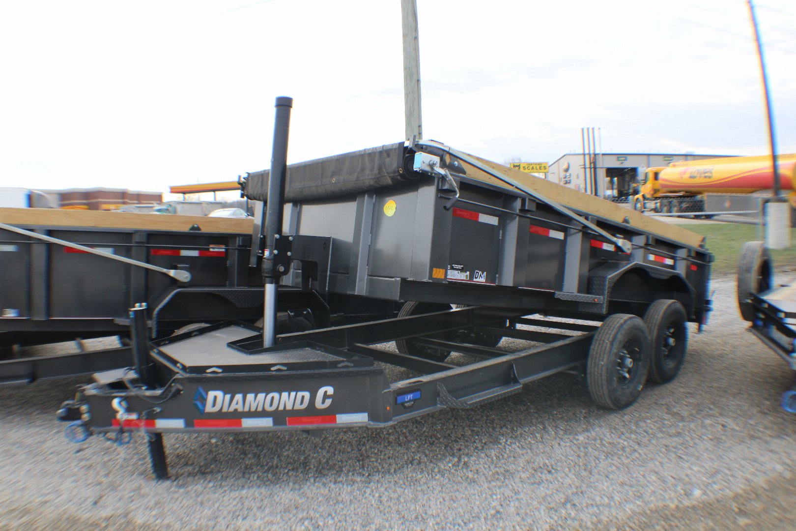 New 2025 Diamond C Trailers 14' 14K GVWR DUMP TRAILER 45749 Dump ...