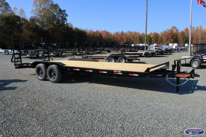 New 2025 DOWN 2 EARTH TRAILERS 24ft 14K Equipment Trailer w/ Driver ...
