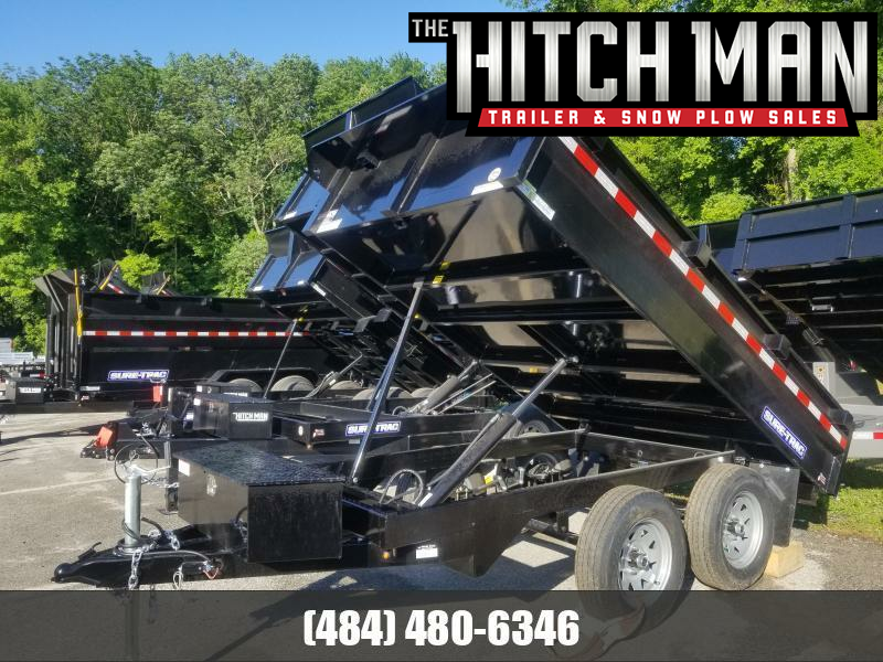 New 6 x 10 Sure-Trac Deckover Dump Trailer 7k | Boothwyn Pennsylvania
