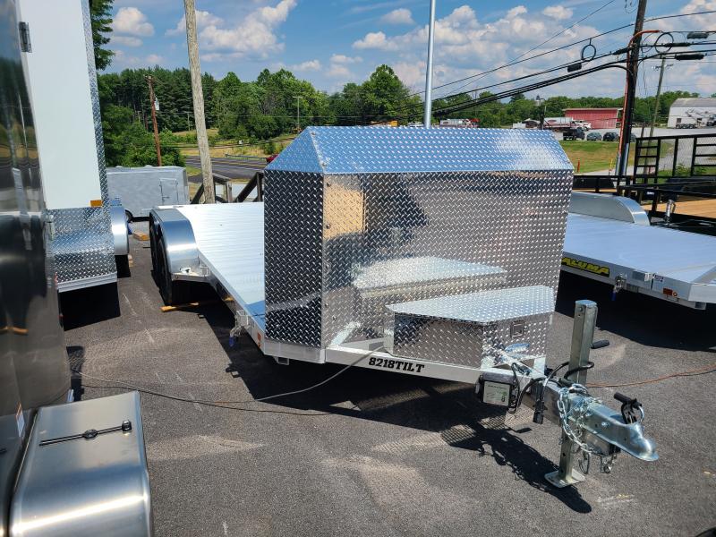 New 7 x 18 Aluma 8218 Anniversary Edition Tilt Car/Utility Trailer, 7k ...