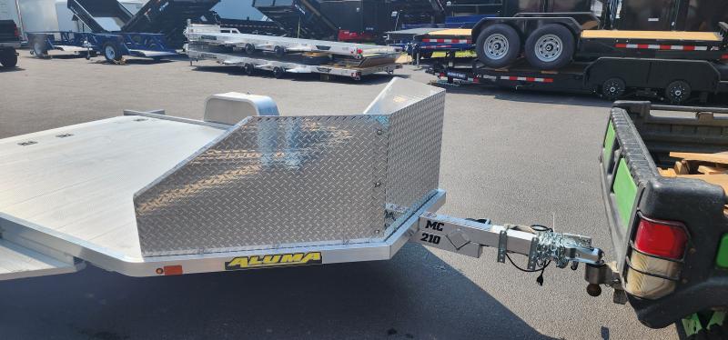 New 4'3" x 8.75 ALUMA MC1F Motorcycle Trailer 2k | Boothwyn Pennsylvania