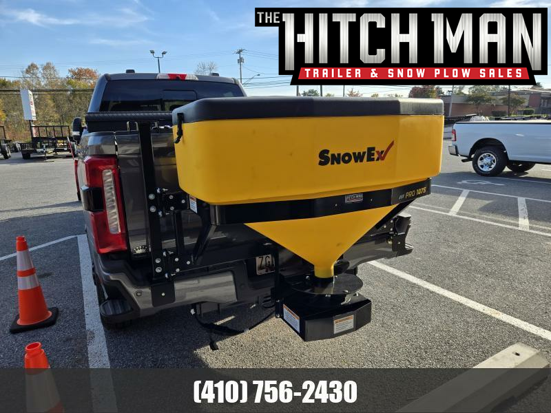 New SnowEx 10.75cf Tailgate Pro Poly Tailgate Spreader **w/2" Hitch ...
