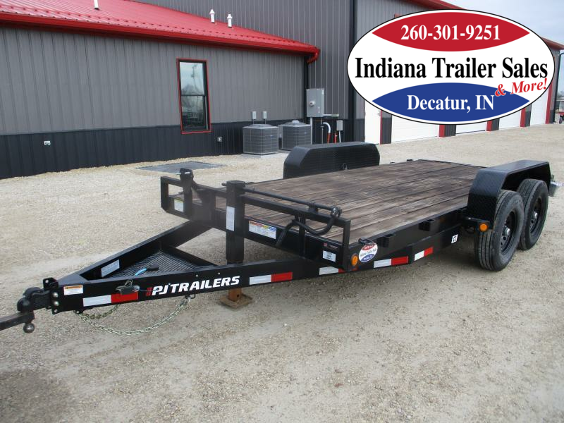 New 2022 PJ Trailers 80x16 CC162 Equipment Trailer | Decatur Indiana