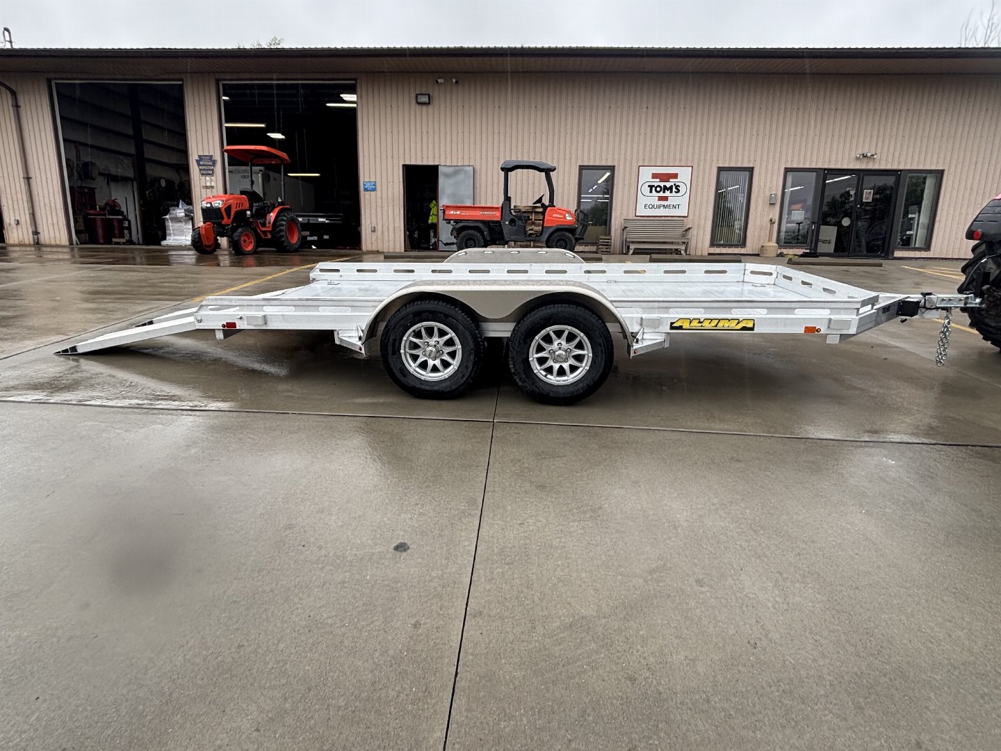 New 2026 Aluma Trailers 7814R Aluminum Utility Trailer W/ Slide Out ...