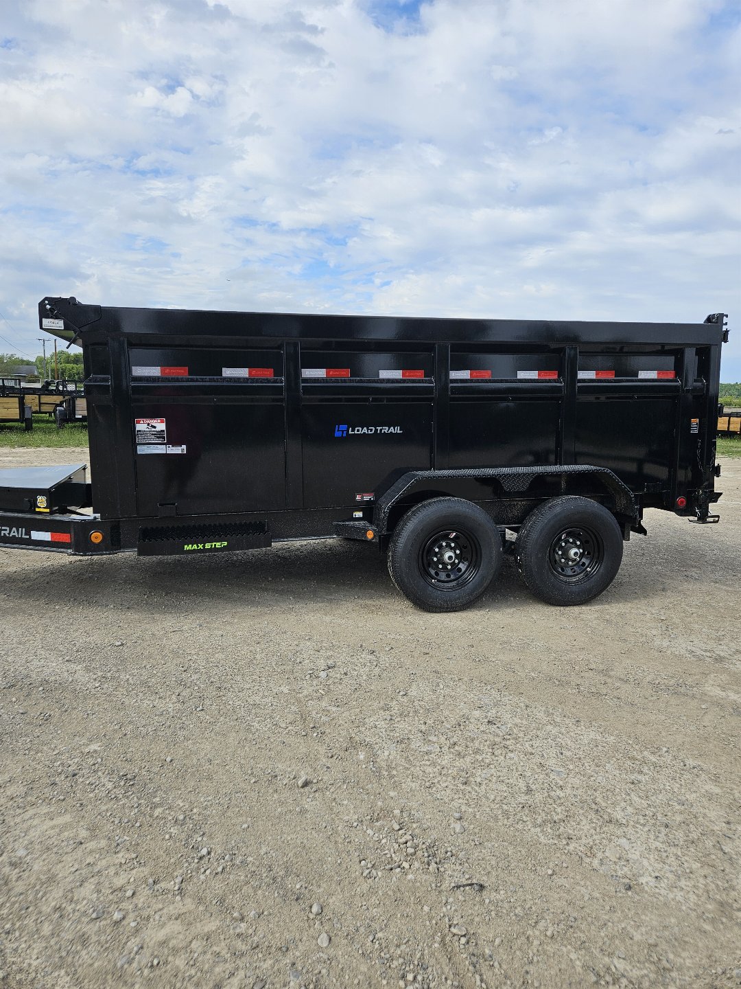 New 2024 LOAD TRAIL 83"x14' Dump Trailer W/48" Sides | Grayling Michigan