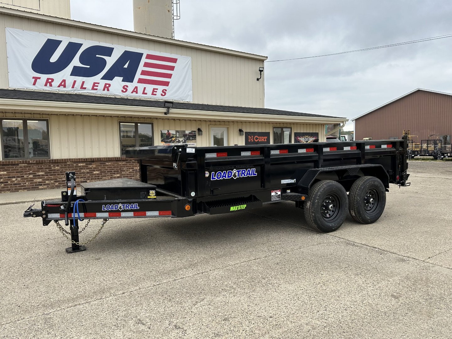 New 2025 Load Trail DL 83"X14' 14K Low Pro Dump Trailer w/ 7ga Deck ...