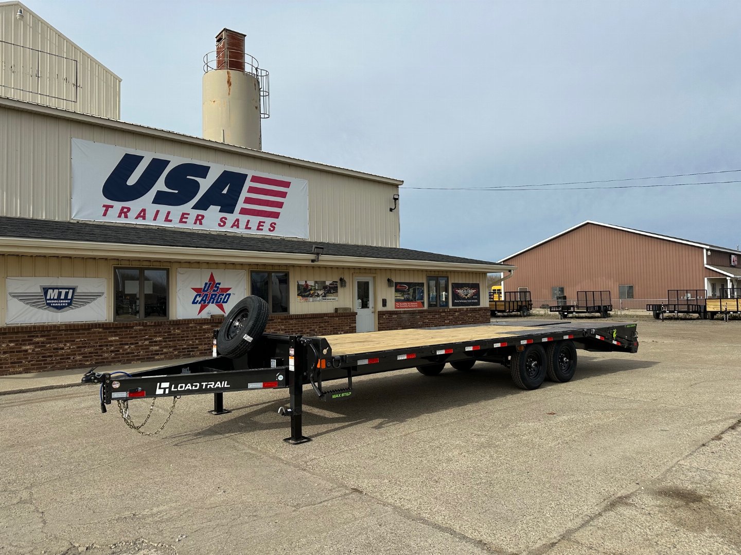 New 2025 Load Trail 102"x24' TAG Trailer W/Max Ramps | Wayland Michigan