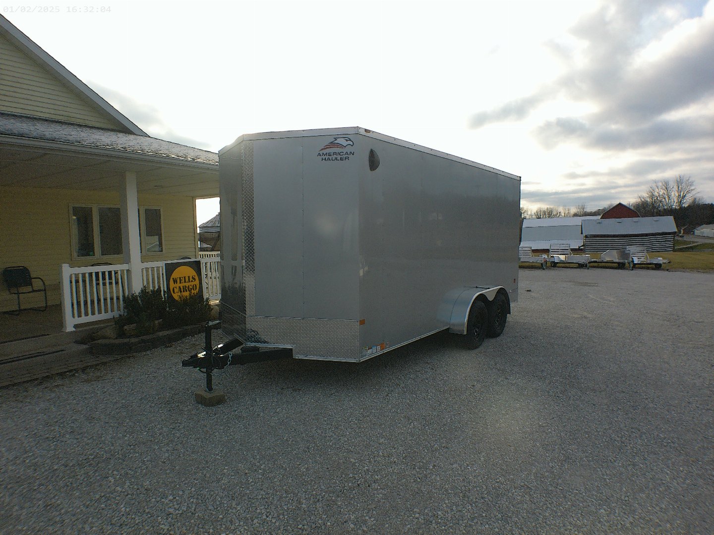 New 2025 American Hauler Arrow 7x16 Deluxe Cargo / Enclosed Trailer ...