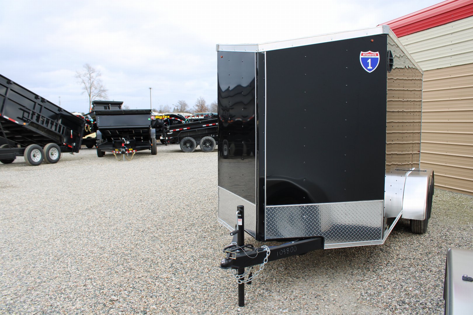 New 2025 Interstate Trailers 6' X 12' R ENCLOSED TRAILER WITH 7 ...