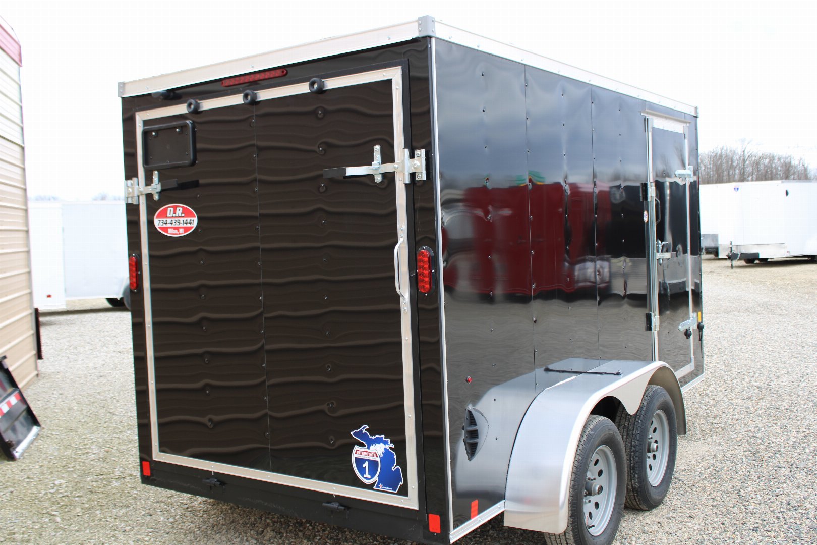 New 2025 Interstate Trailers 6' X 12' R ENCLOSED TRAILER WITH 7 ...