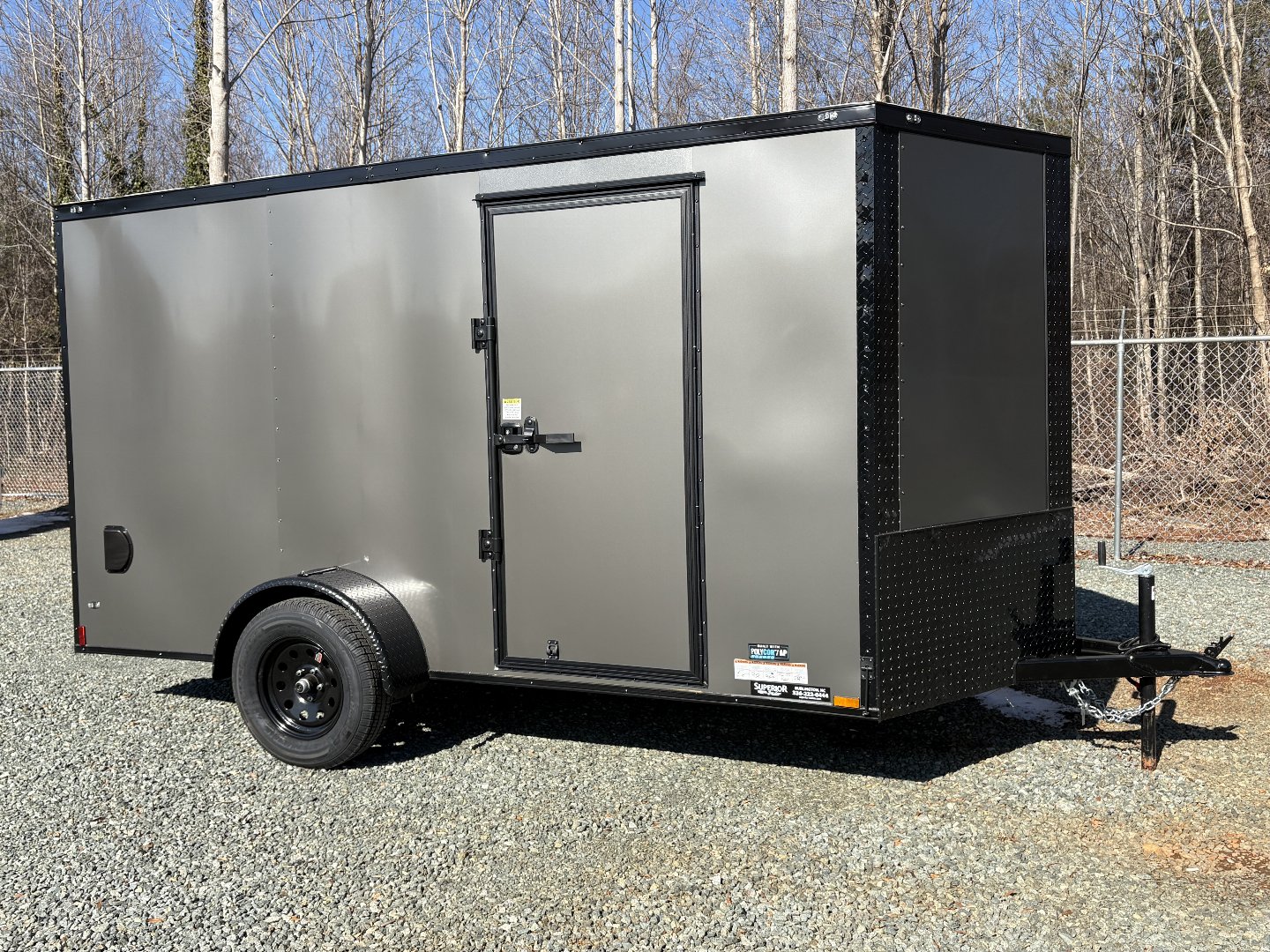 New 2025 ANVIL 6X12 Enclosed w/ Ramp & Black Out Package | Burlington ...