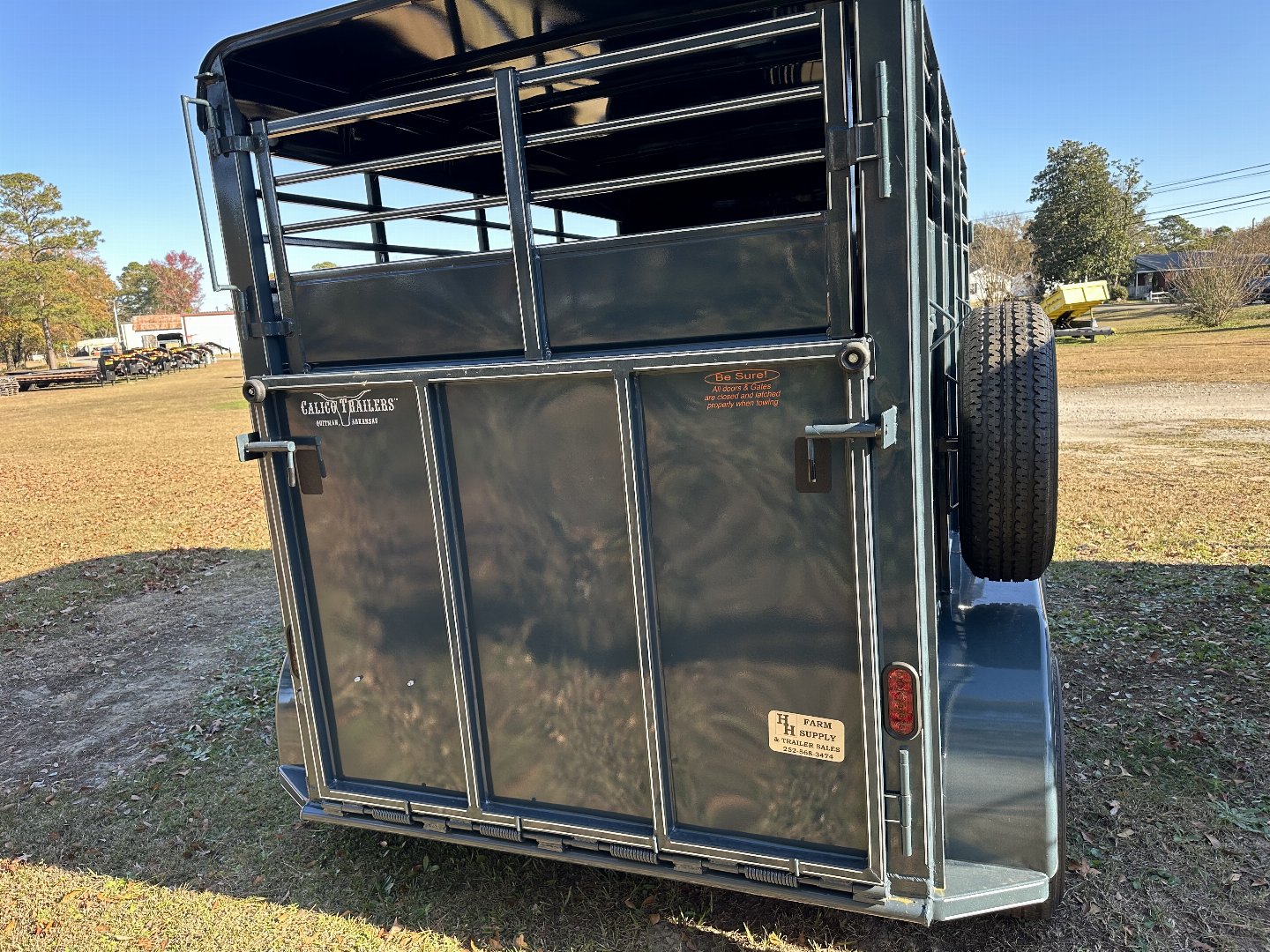 New 2025 CALICO TRAILERS 2 Horse Straight Load Bumper w/ Ramp | Pink ...