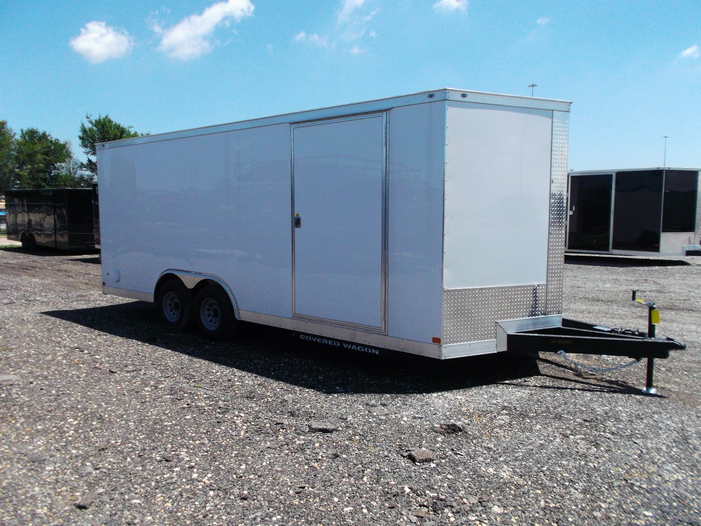 New 2025 COVERED WAGON TRAILERS 8.5x20 Cargo / Enclosed Trailer / 7ft ...