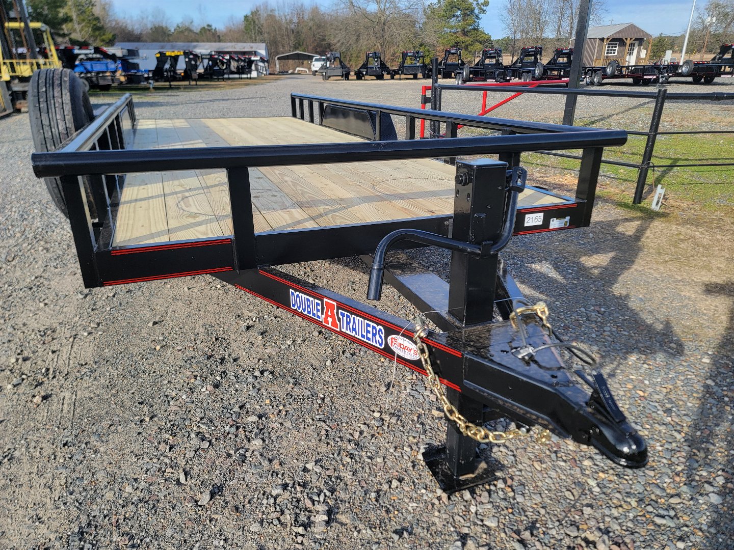 New 2025 Double A 20'x83" Pipe Top Trailers with 7k Axles Utility ...