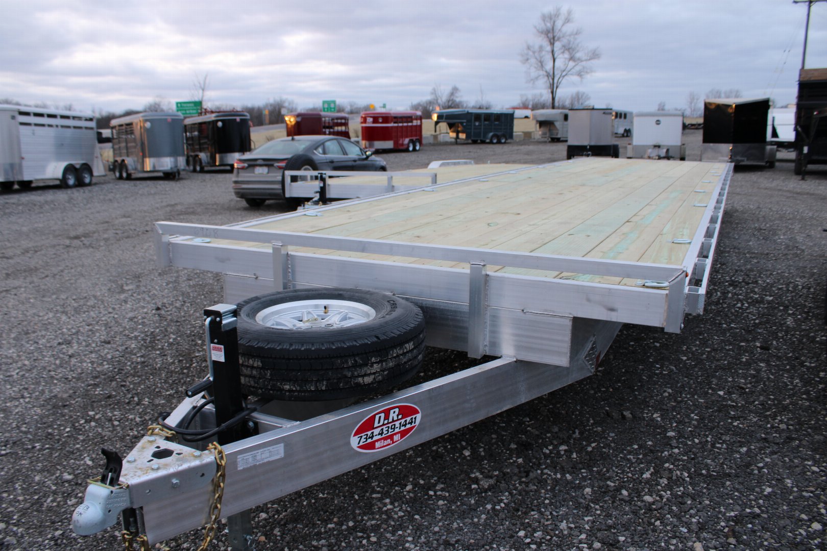 New 2025 Wolverine Trailers 39' 21K GVWR DECK OVER ALUMINUM CAR HAULER ...