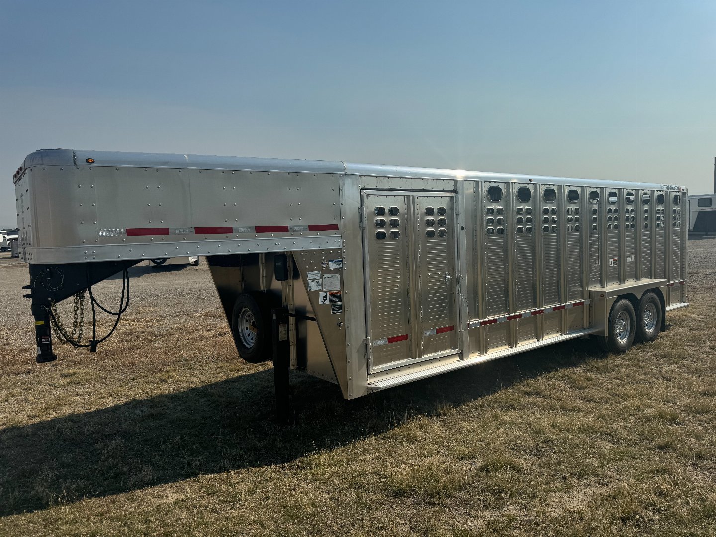 New 2025 WILSON 24' RANCH HAND STOCK TRAILER | Three Forks Montana