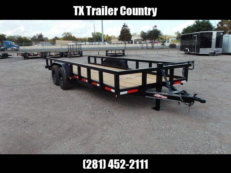 New 2025 J&C TRAILERS 83x20 Utility Trailer / 7000# Axles / 3" Square ...