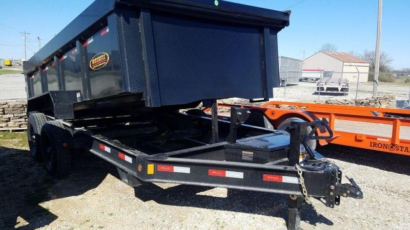 New 2024 Maxwell DC 83"X14' High Side Dump Trailer | Columbia Missouri