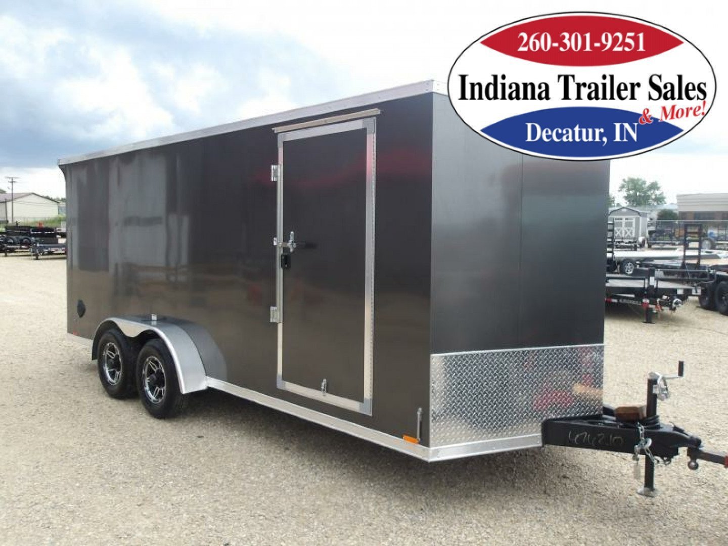 New 2024 RC Trailers 7x18 RDLX7X18TA3 Cargo / Enclosed Trailer | Decatur Indiana