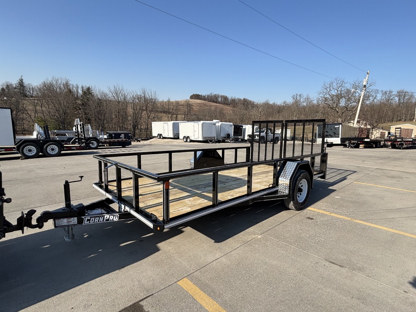 New 2026 CornPro Trailers 79"x14' Utility Trailer (Model UT-14 LS ...