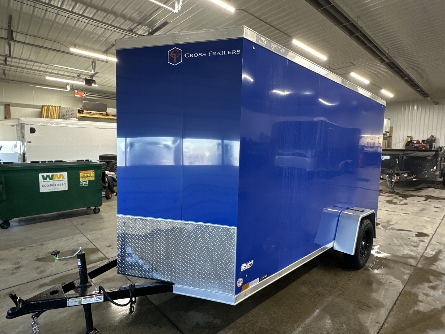 New 2025 Cross Trailers 6'x12' 3k Alpha Series Enclosed Cargo Trailer ...