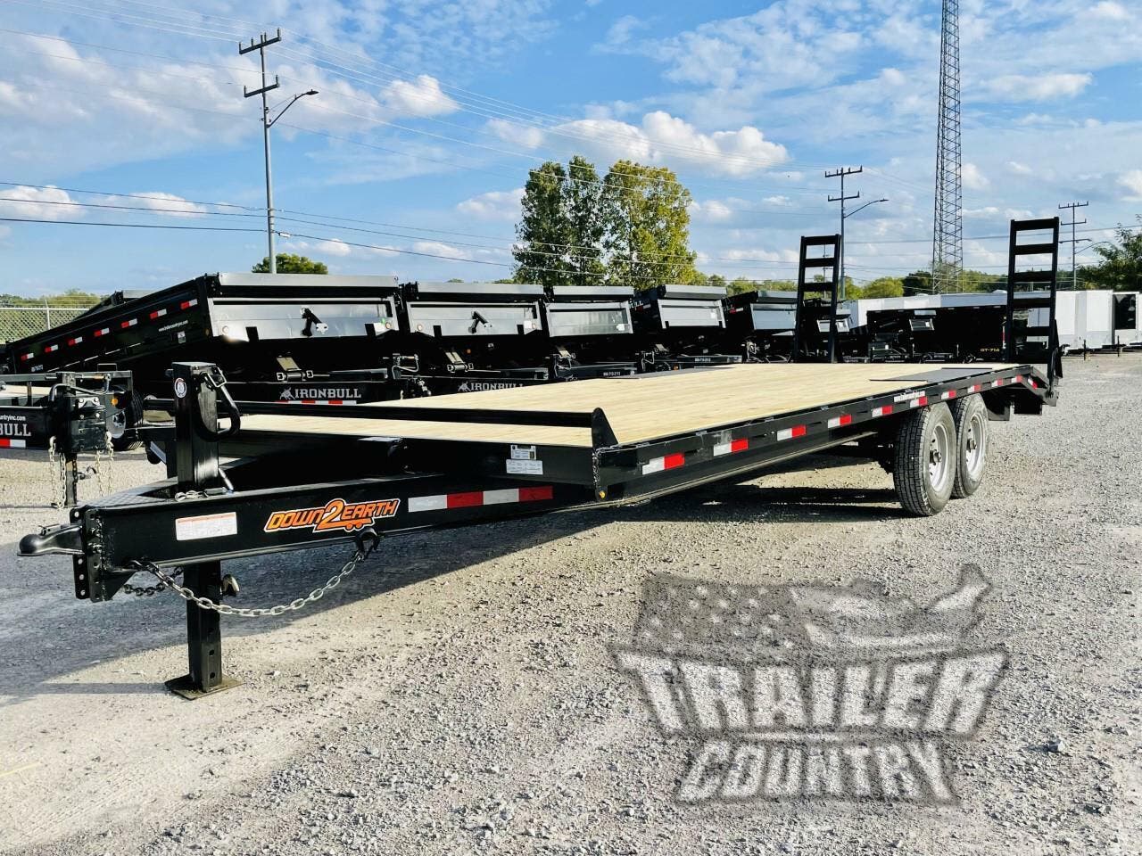 New Brand New 22' Bumper Pull Deck Over 14k Heavy Duty Flatbed ...