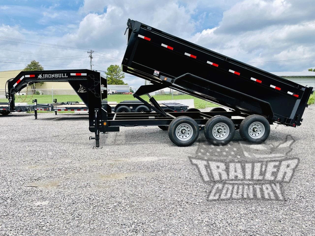 New NEW 7 x 16 Dump Trailer w/ 36" High Sides, Remote Power Up & Down ...
