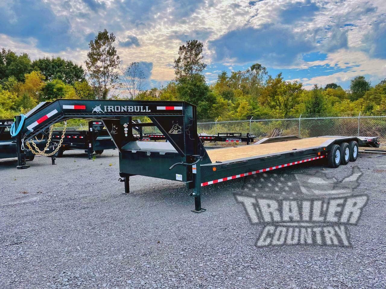New NEW 8.5' x 44' Heavy Duty 21K Heavy Equipment Hauler Hot Shot ...