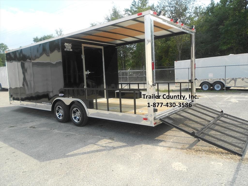 New Brand New Model 8.5x24 Tandem Axle, Custom Enclosed Hybrid Utility ...