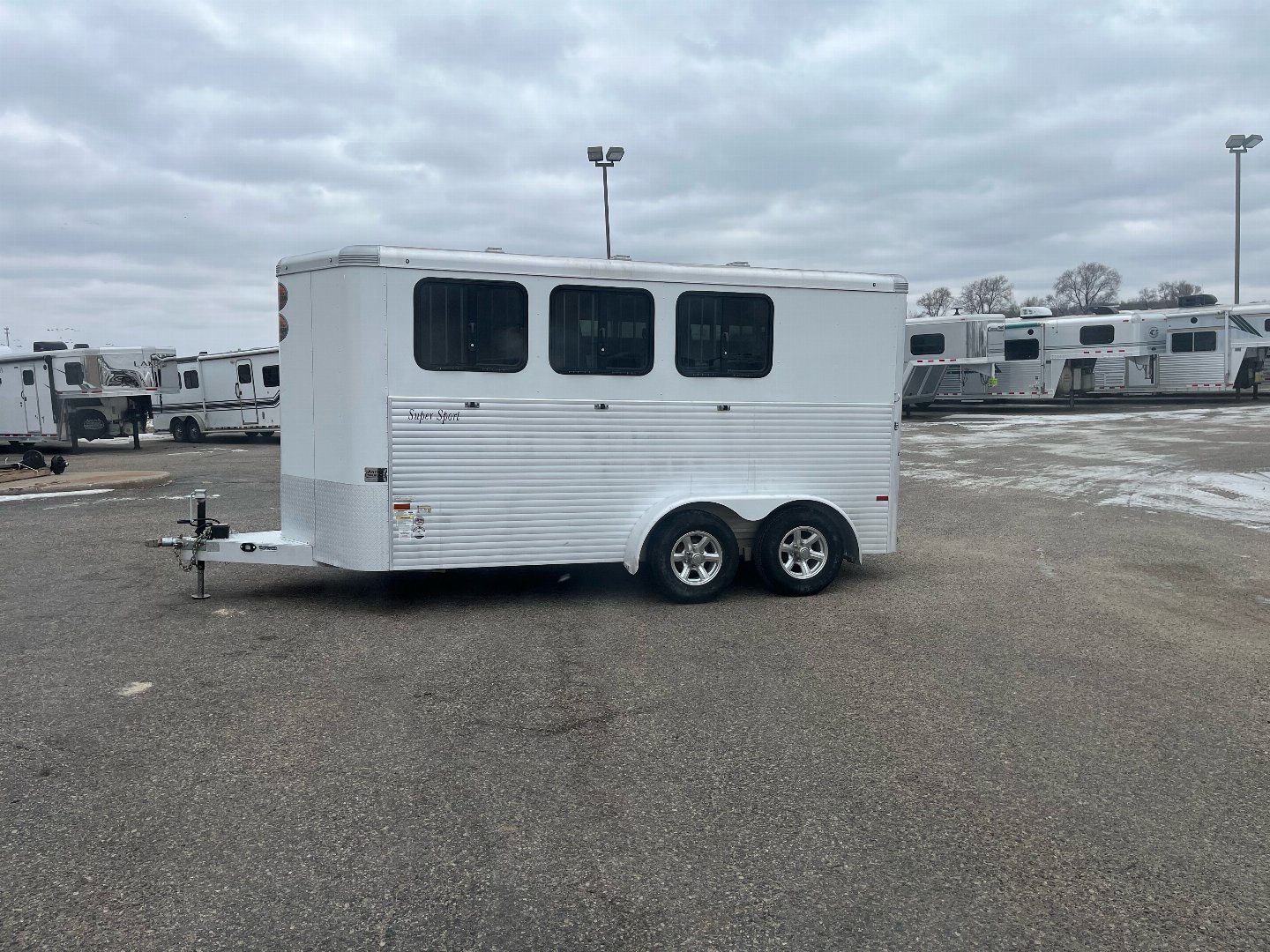 Used 2017 Sundowner 3H BP Horse Trailer | Randolph Minnesota