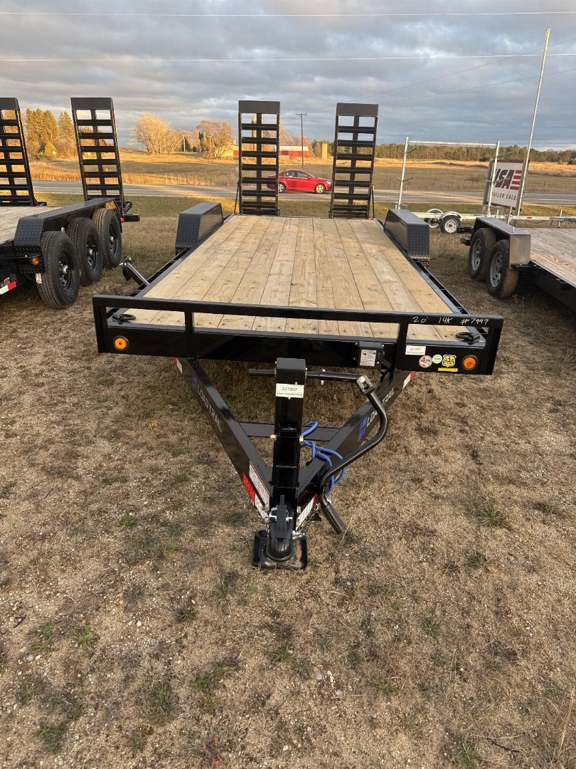 New 2025 Load Trail 83”x20’ Equipment Trailer | Grawn Michigan