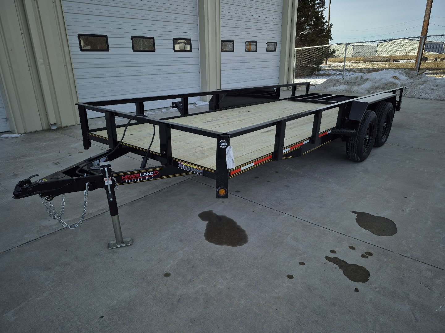 New 2025 18X76 HEARTLAND Utility Trailer | Wright City Missouri