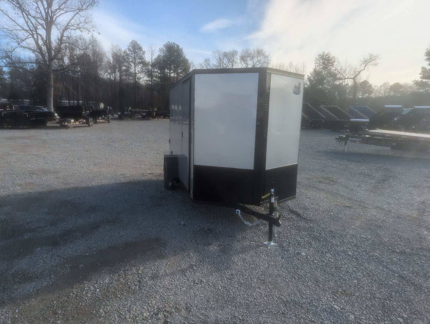 New 2025 Covered Wagon 6x12 Gold Series w/ Ramp & Blackout Package ...