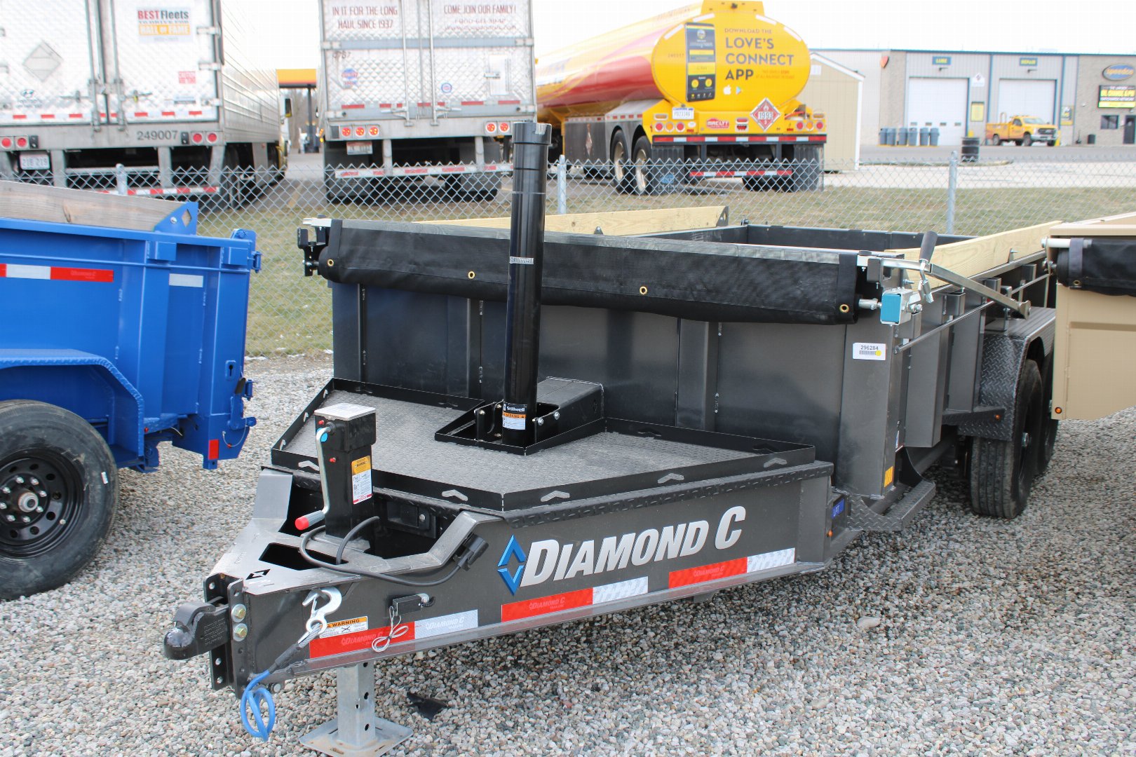 New 2025 Diamond C Trailers 14' 14.9K GVWR DUMP TRAILER 46029 Dump ...
