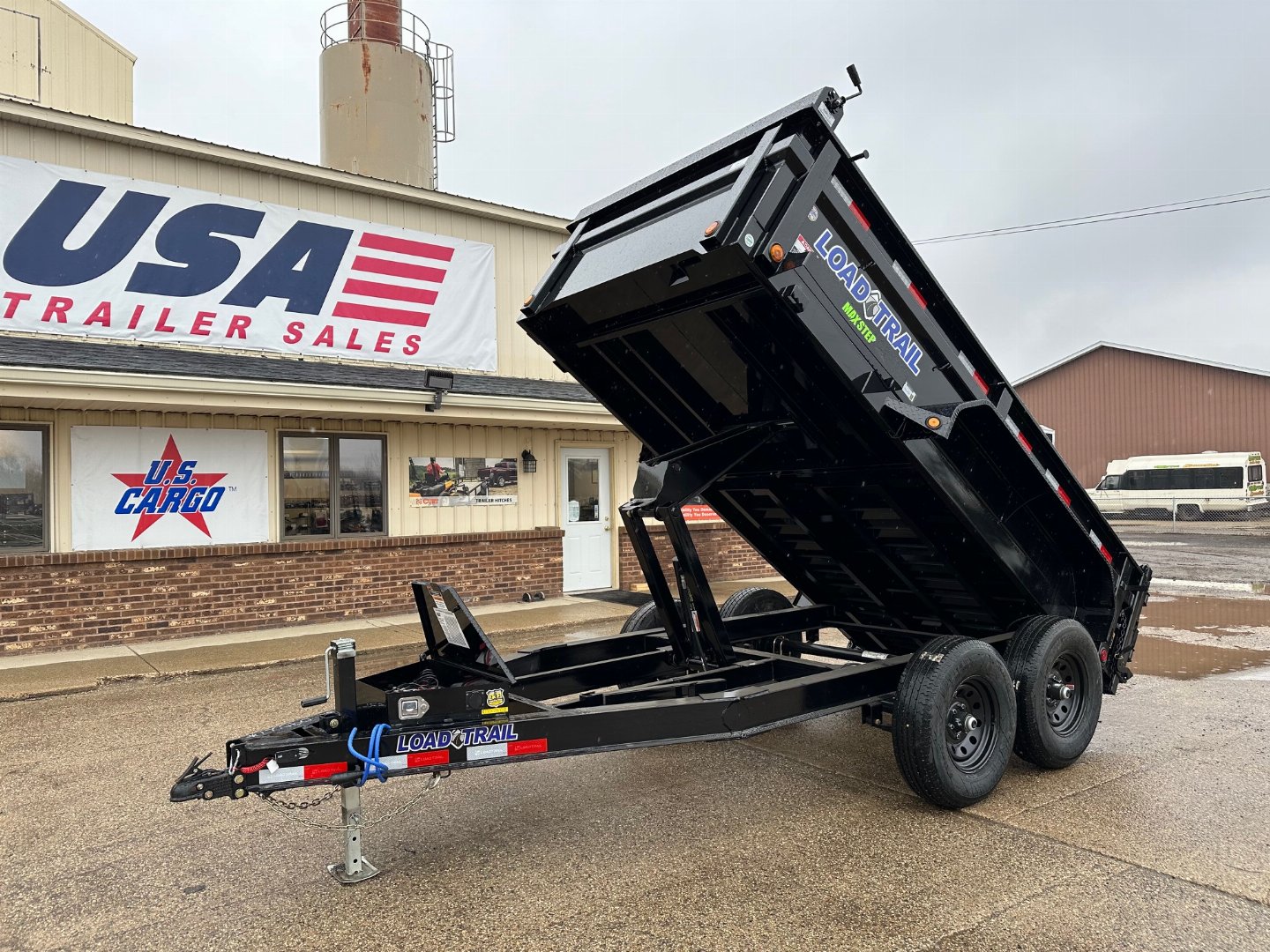 New 2025 LOAD TRAIL DT 72"x12' 10K Dump Trailer | Wayland Michigan