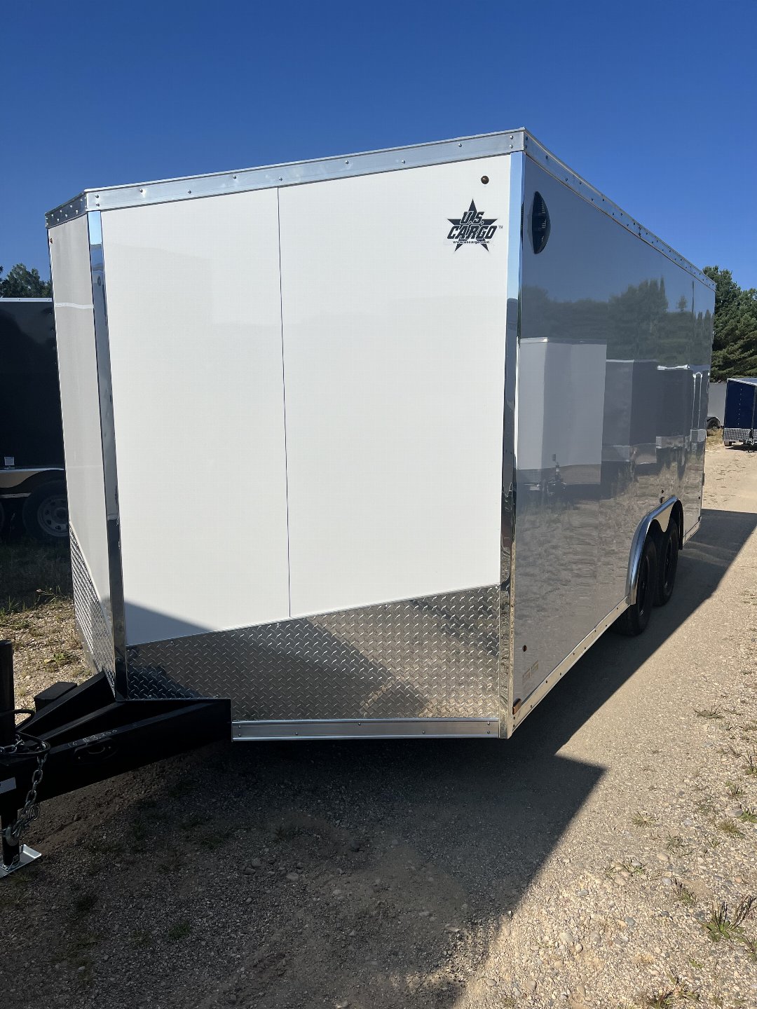 New 2025 US Cargo 8.5X16 Cargo / Enclosed Trailer W/ RAMP DOOR | Edmore ...