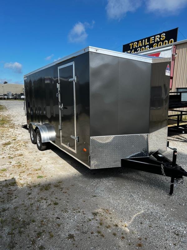 New 2025 Haul-About Cougar 7x18 7K GVWR Enclosed Cargo Trailer #14583 ...