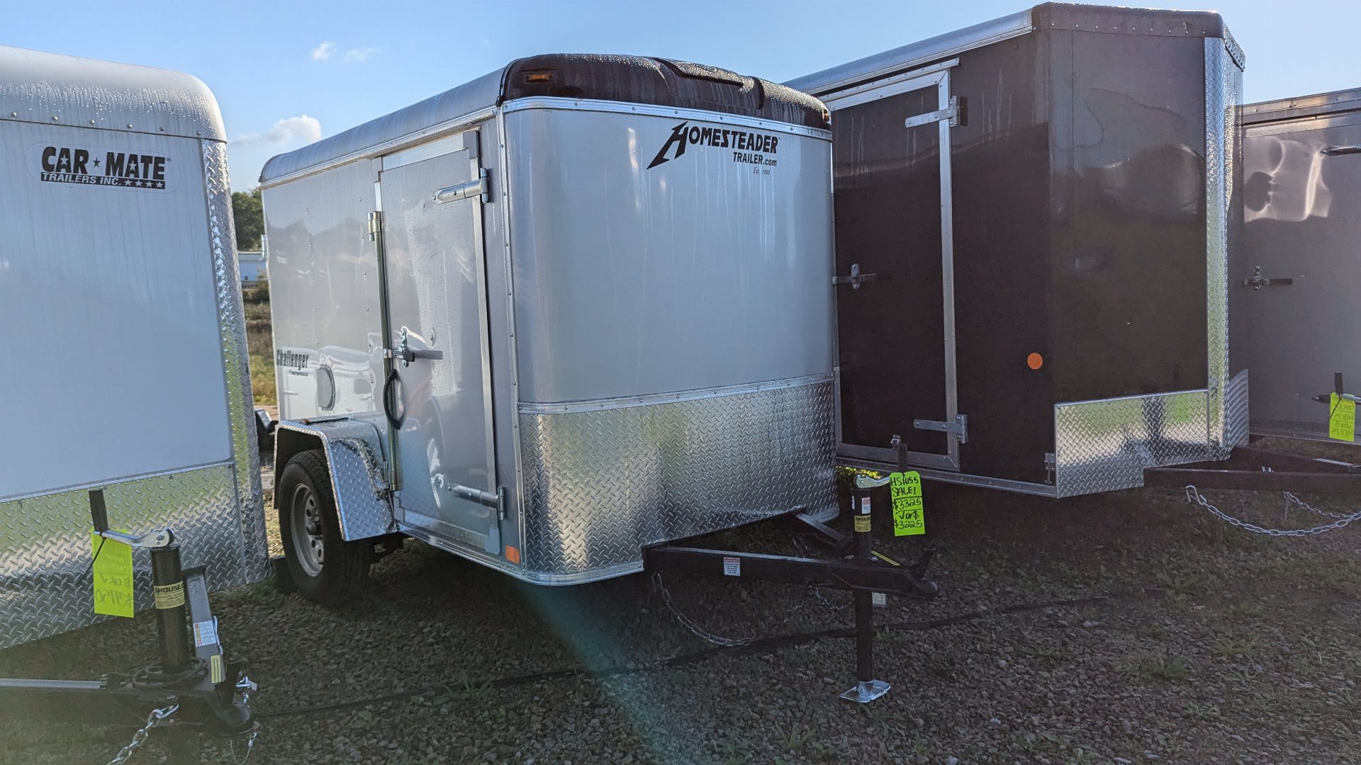 New 2025 Homesteader 5x8 Challenger Cargo Trailer w/ Single Barn Door ...