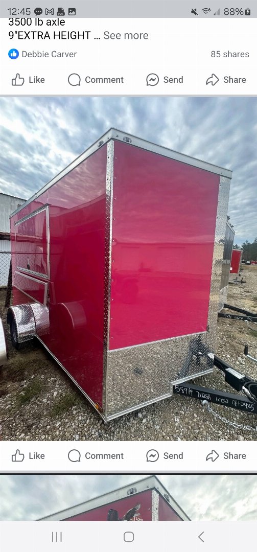 New 2025 Quality Cargo 7x12SA Cargo / Enclosed Trailer | Pearson Georgia