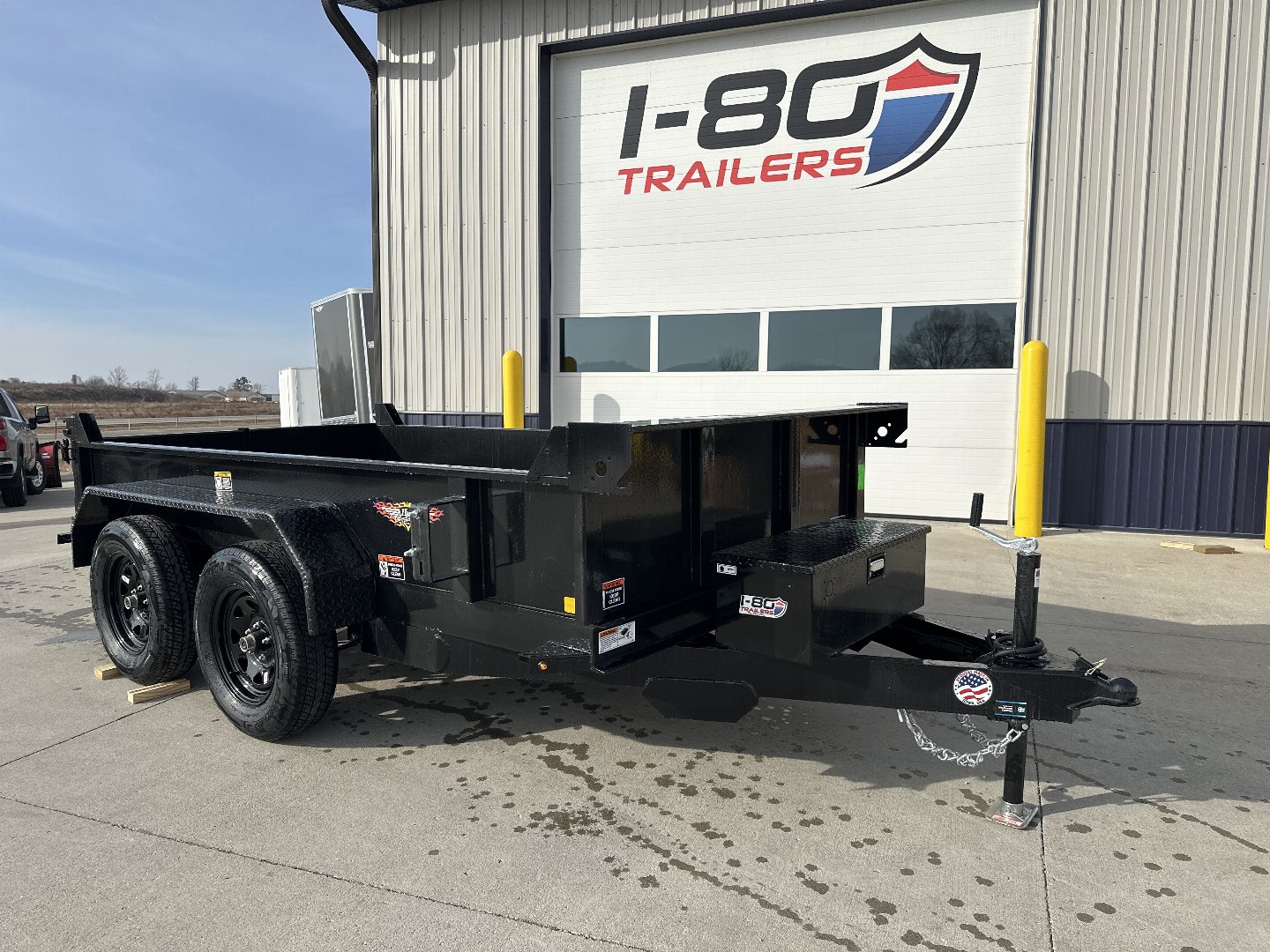 New 2025 H&H Trailers 62"x10' 7k Homeowner Dump Trailer | De Soto Iowa