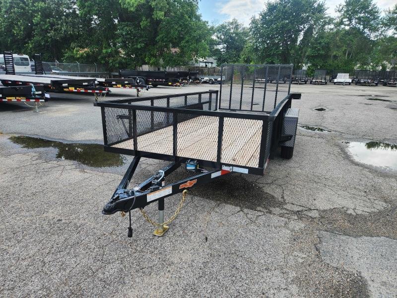 New 2025 Down 2 Earth Trailers 6x16 w/ Gate & 2' Exp Sides | Norfolk ...