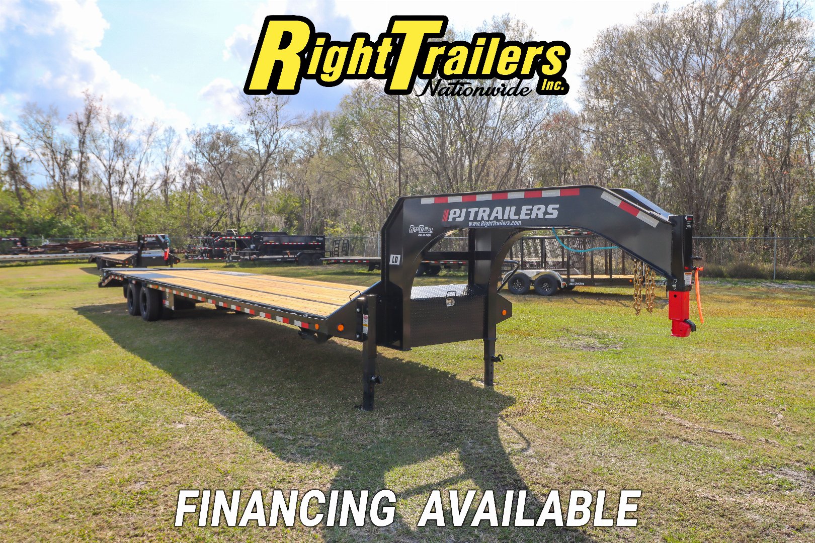 New 2025 8.5x40 PJ Gooseneck Equipment Trailer | Lakeland Florida