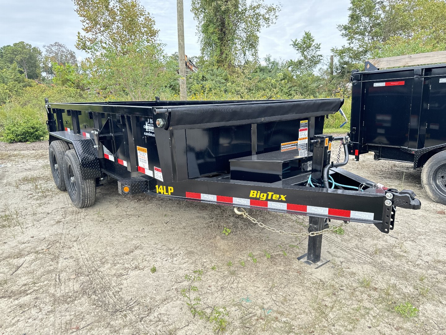 New 2025 Big Tex 14LP-14' Heavy Duty Low Profile Dump Trailer ...