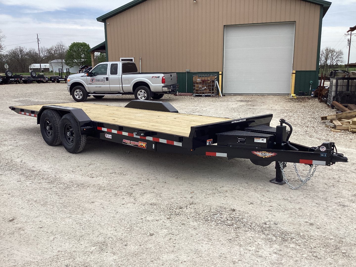 New 2025 H&H 82x22 Electric Tilt Speed Loader Car Hauler, 14k | Hermann ...
