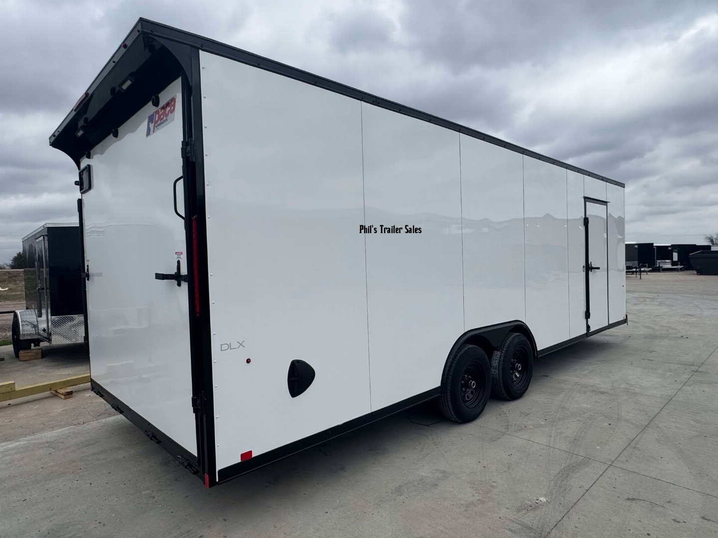 New Pace American 8.5X24 Cargo / Enclosed Trailer / REAR WING ...