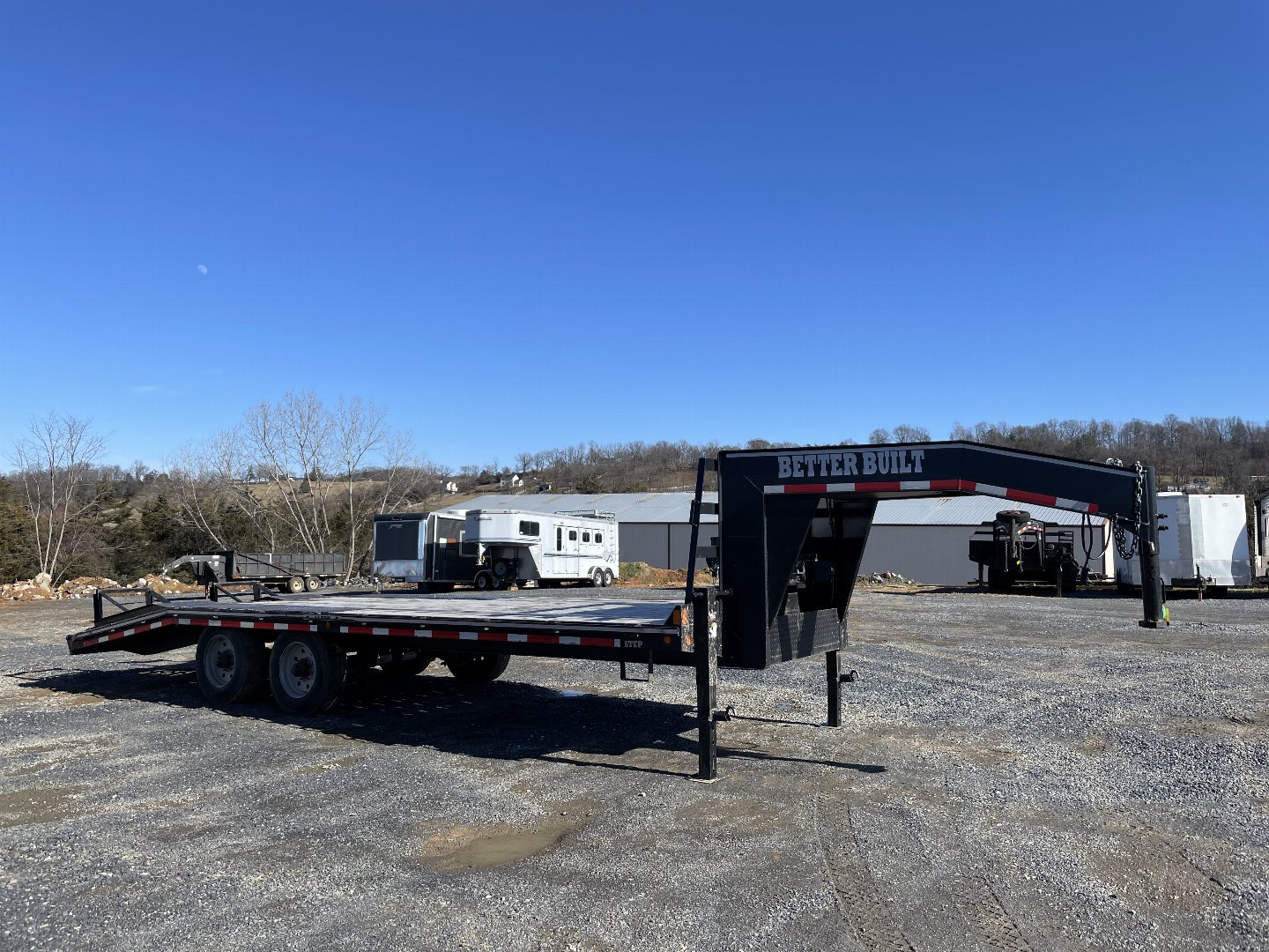 Consignment 2025 Better Built 18+6 12Ton Deckover Gooseneck Equipment ...