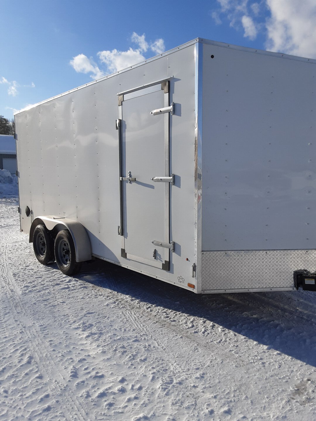 New 2025 US Cargo 7X16 BARN DOOR 7FT TALL Cargo / Enclosed Trailer ...