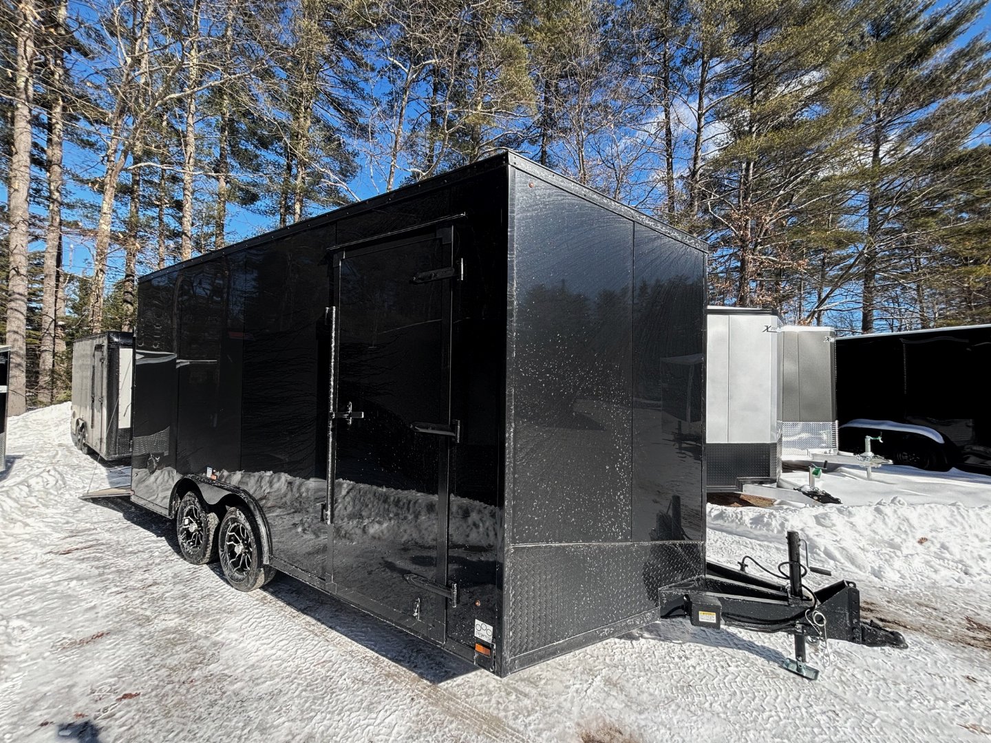 New 2025 US Cargo 8.5X16 + 3FT V nose/ 7' interior/ I-Beam frame ...