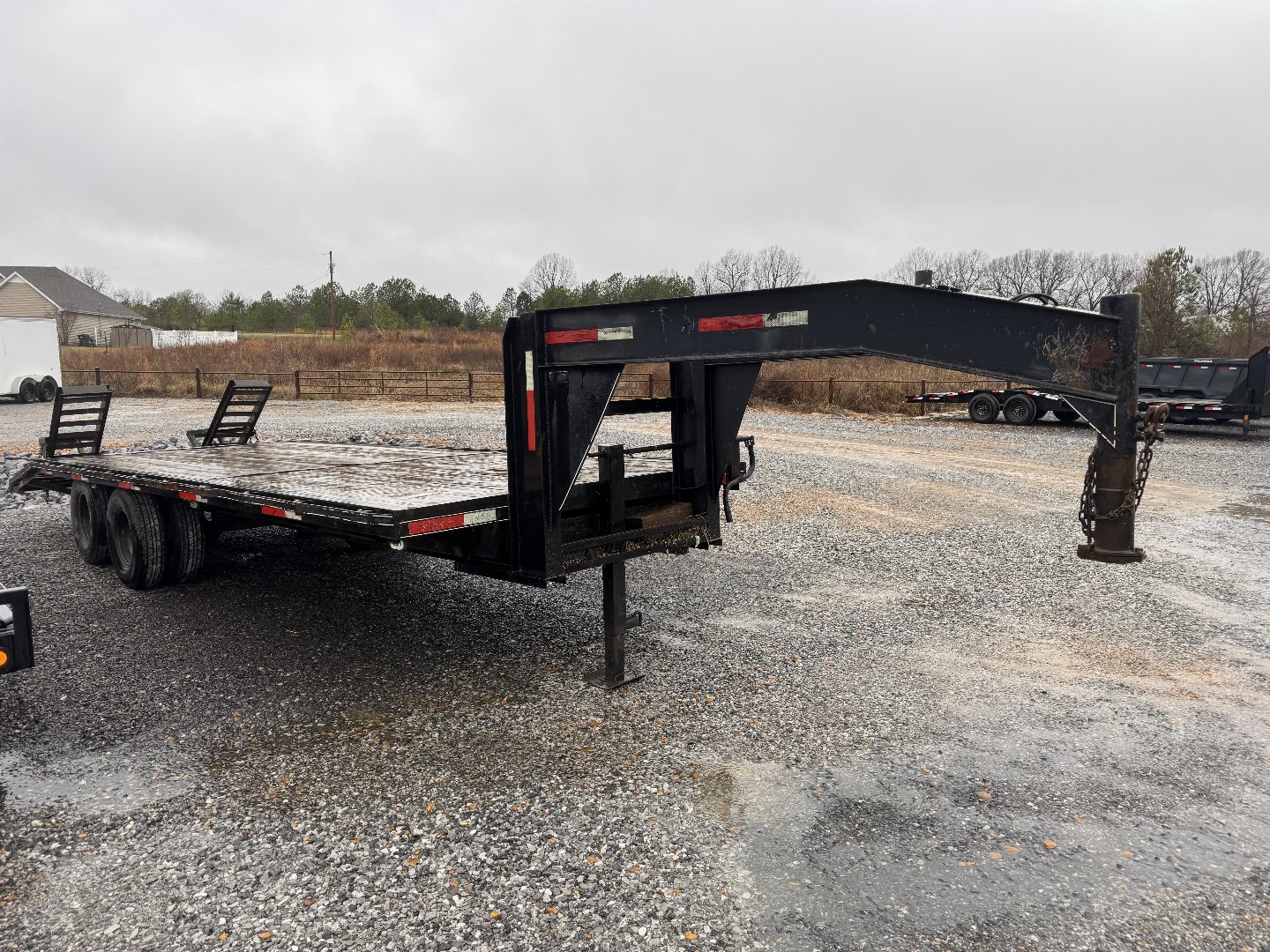 Used 1996 GPI 96"x24' 20K GN Flatbed Trailer | Dexter Kentucky