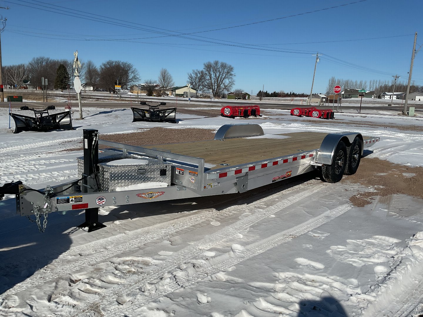 New 2025 H&H Trailers H8224EXLA-140 Car Hauler | Sherburn Minnesota